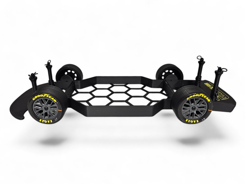 Body Display Chassis Kit - Losi NASCAR 1/12 Scale - Include Tires and ...