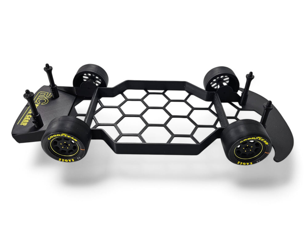 Body Display Chassis Kit - Losi NASCAR 1/12 Scale - Include Tires and ...